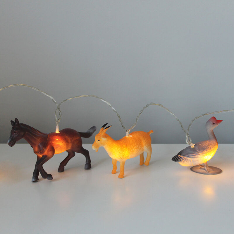 String Lights With Farm Animals - Collective Home Store
